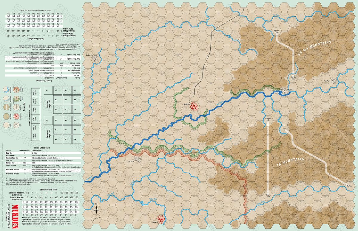 Strategy & Tactics #326 Mukden 1905 by Strategy & Tactics Press and ...