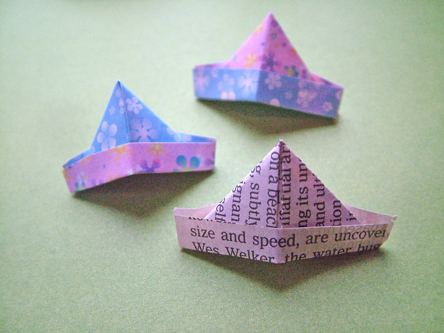 Small World Land Day 10 Paper Hats Boats And Boxes Small World Land Day 10 Paper Hats Boats And Boxes