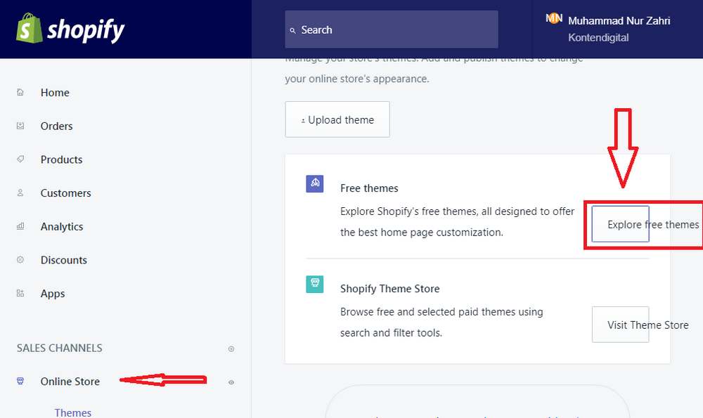 Cara Membuat Toko Online dengan Shopify | Terbaru - Kontendigital.net