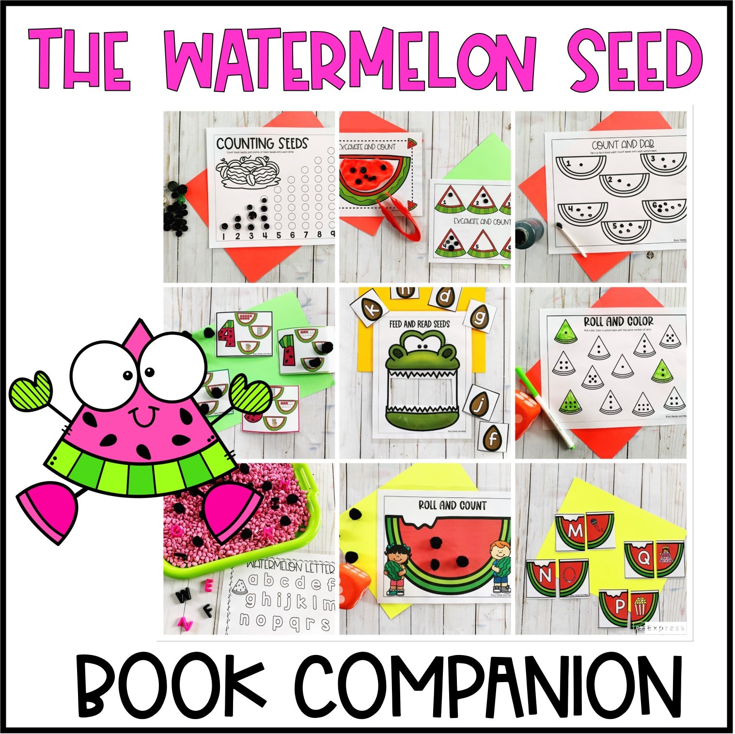 Preschool Book Companions | Busy Hands and Minds