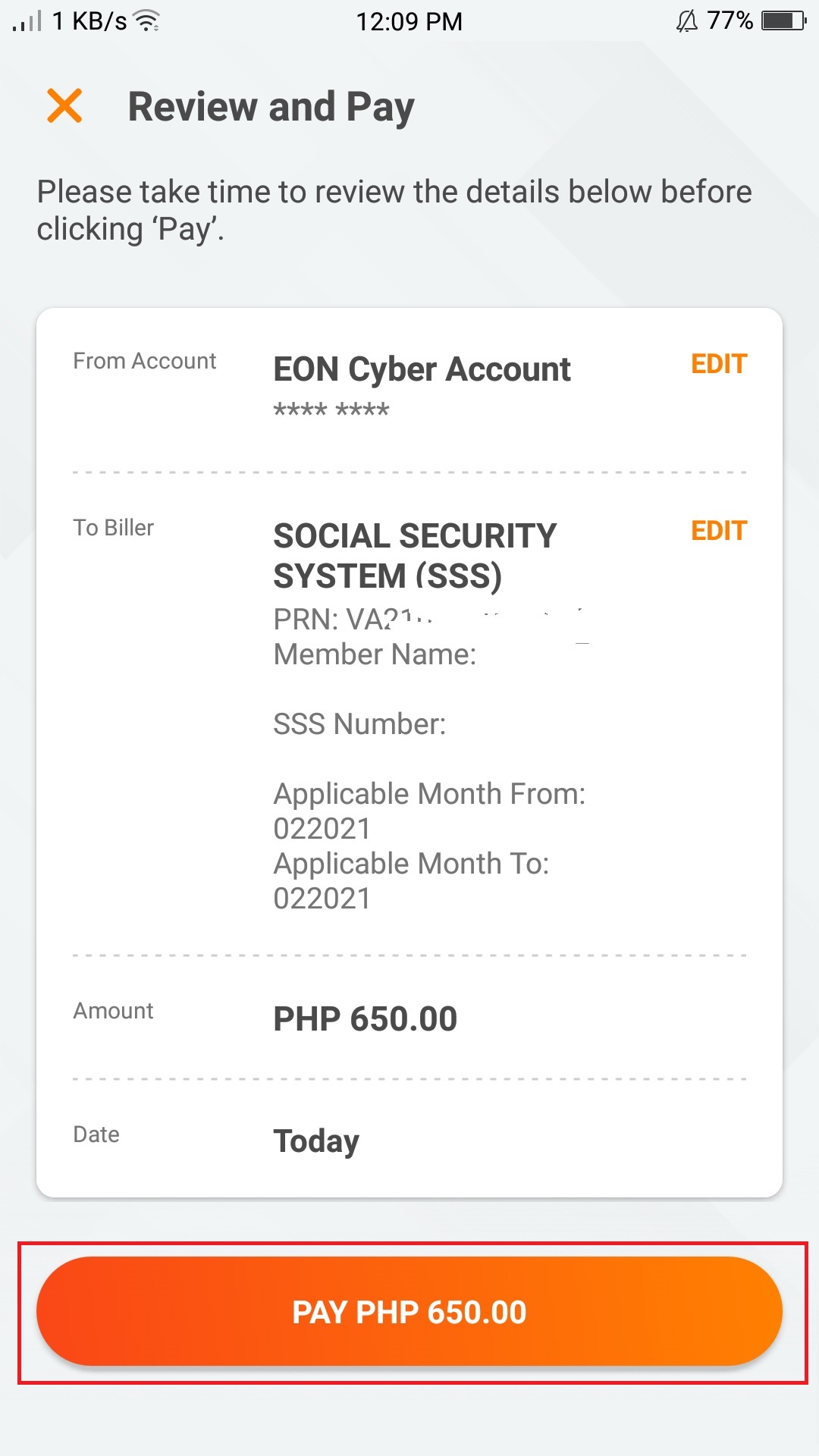How to Pay SSS Payment Reference Number (PRN) via UnionBank Pay Bills ...