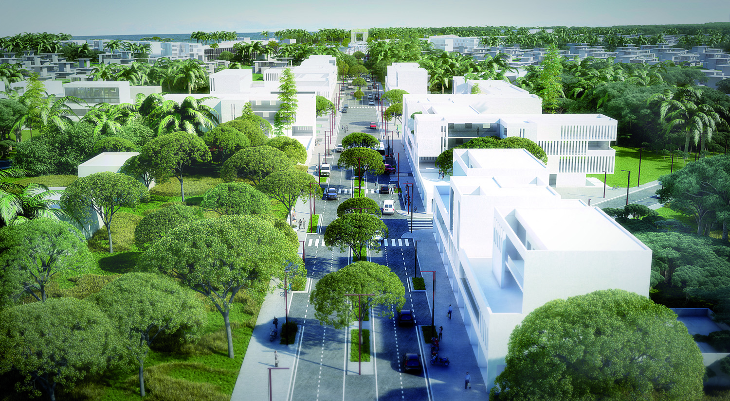 Design du gabon: Projet Akanda, Libreville Gabon