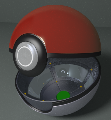 Procrastiblending: Build a High Tech PokeBall III: Make a Shell with ...