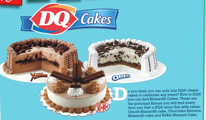 Simple Pleasures: Sweet Tooth : DQ Ice cream cake