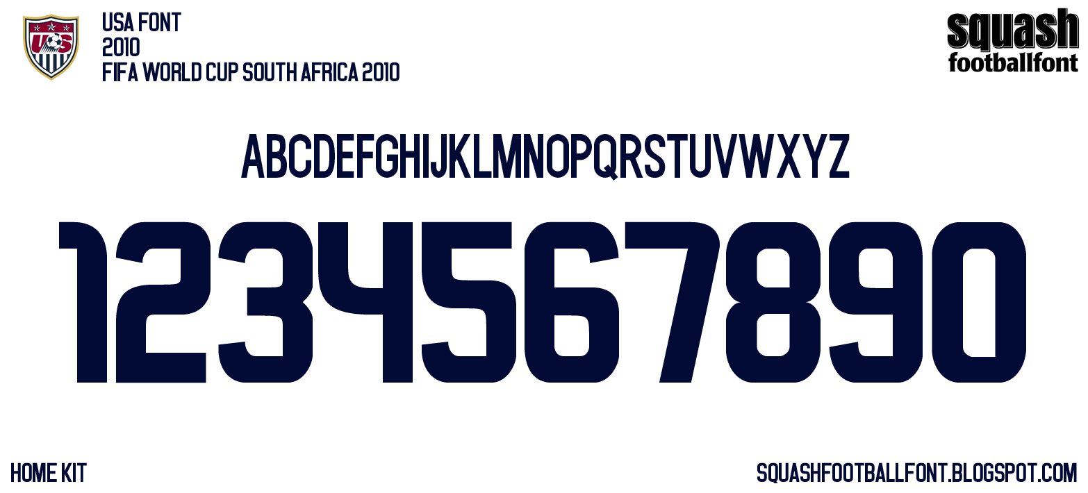 SFF: USA World Cup 2010 Font