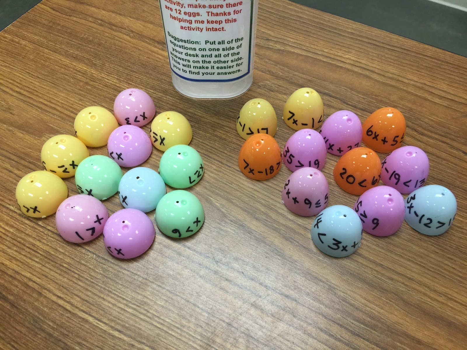 My Math Imagination: "EGG"-CELLENT IDEA THAT IS NO "YOLK"!