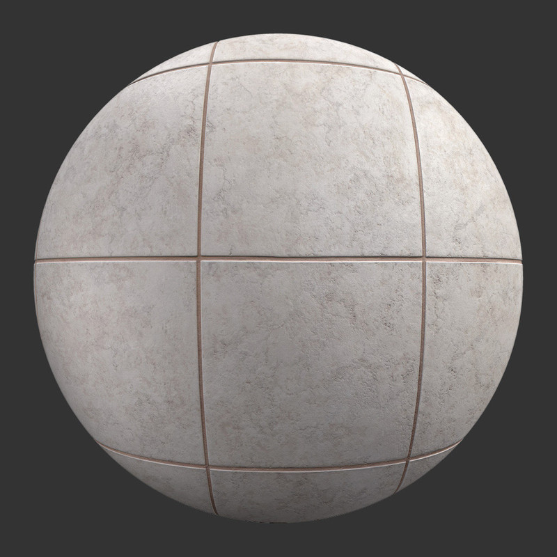Tile 4K Material- Texture 3dsMax Free Download