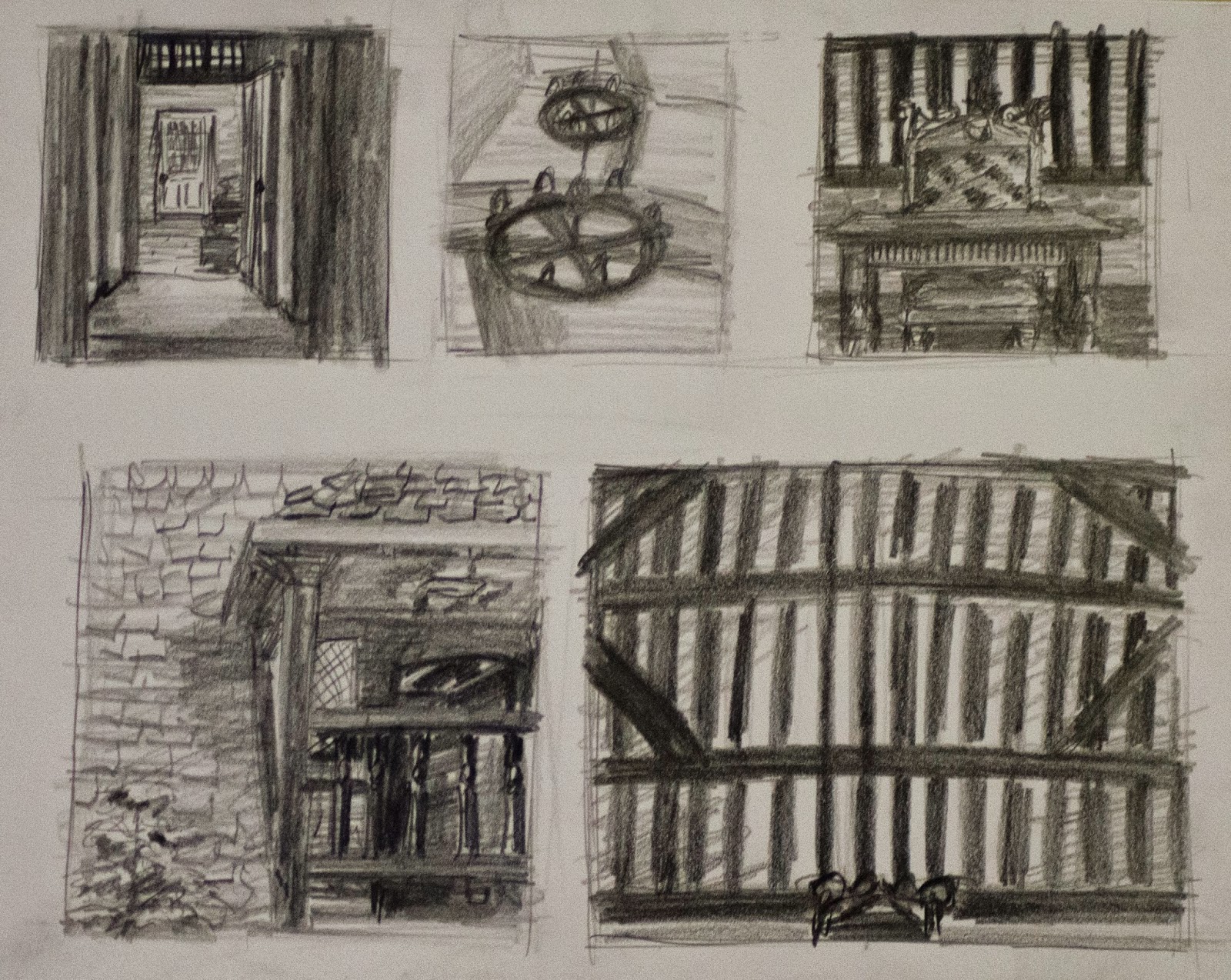 Topor's Mind Leaks: Week 6 - Guildhall Visit, Life Drawing, Stylised ...