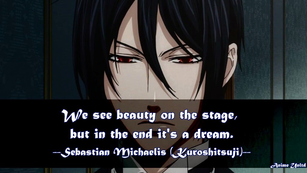 My Anime Review: Black Butler Quotes