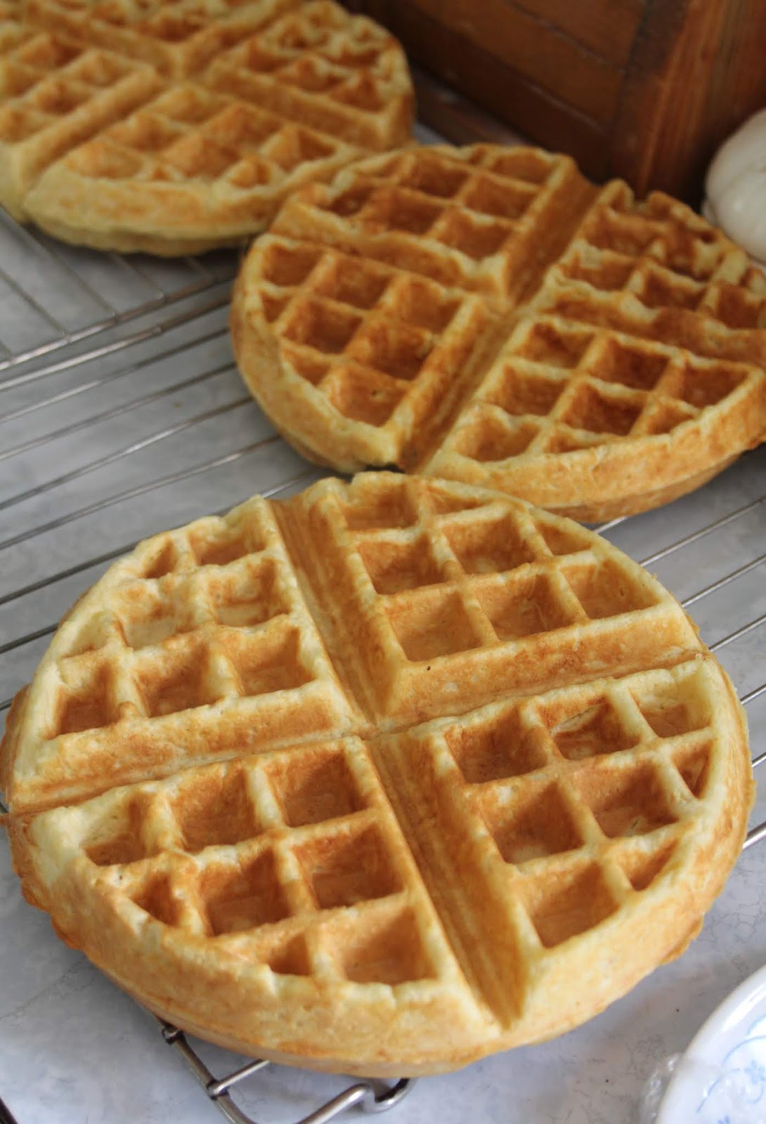 Jo and Sue: Make Ahead Big Batch Buttermilk Belgian Waffles