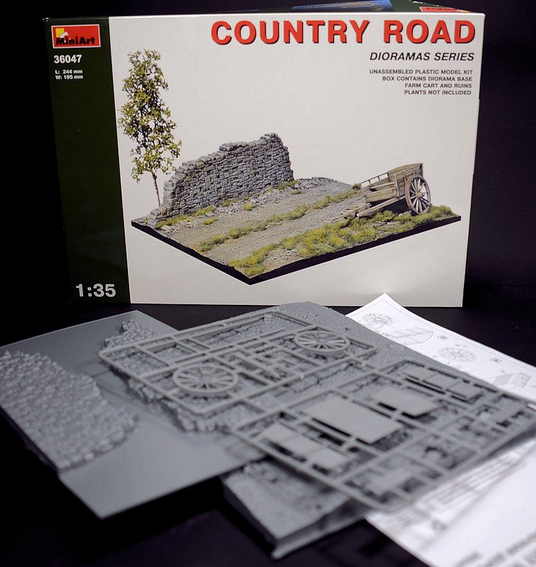 The Modelling News: We make our own country road from MiniArt...