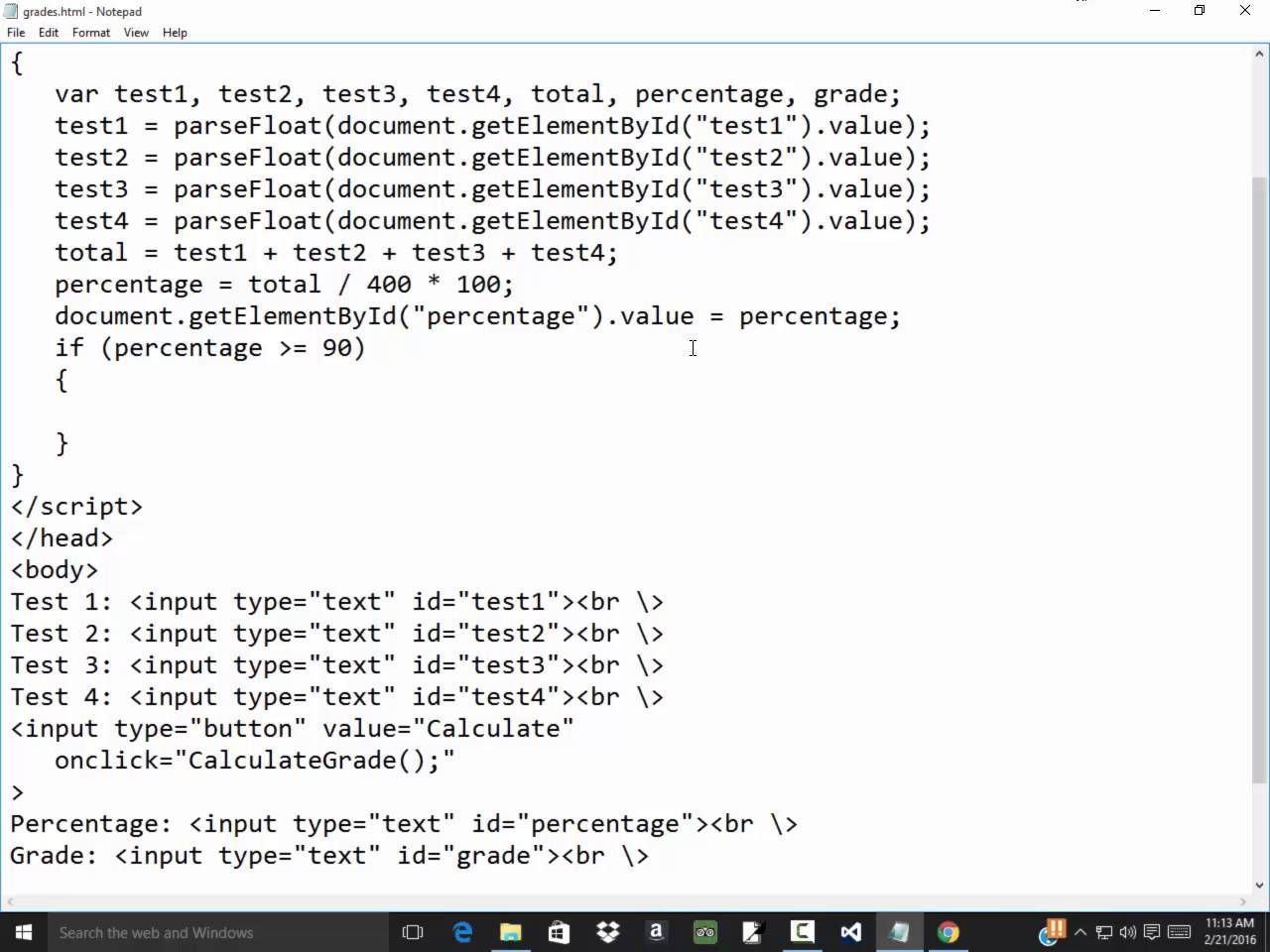 Conditional Computer Programming