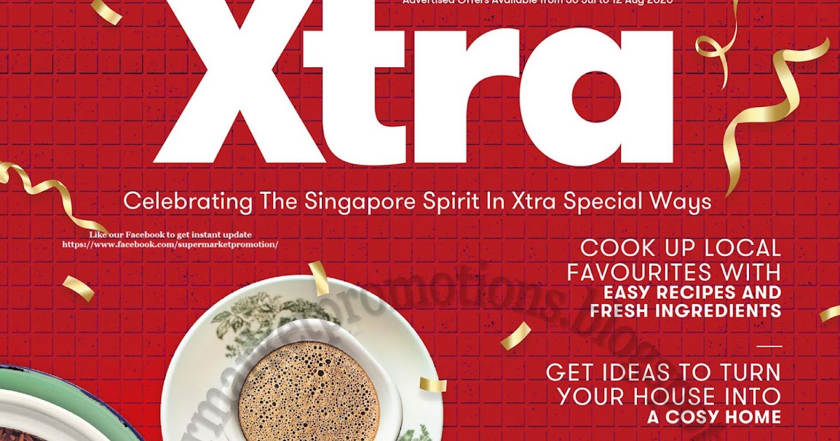 NTUC FairPrice Xtra Catalogue 30 July - 12 August 2020 ~ Supermarket ...