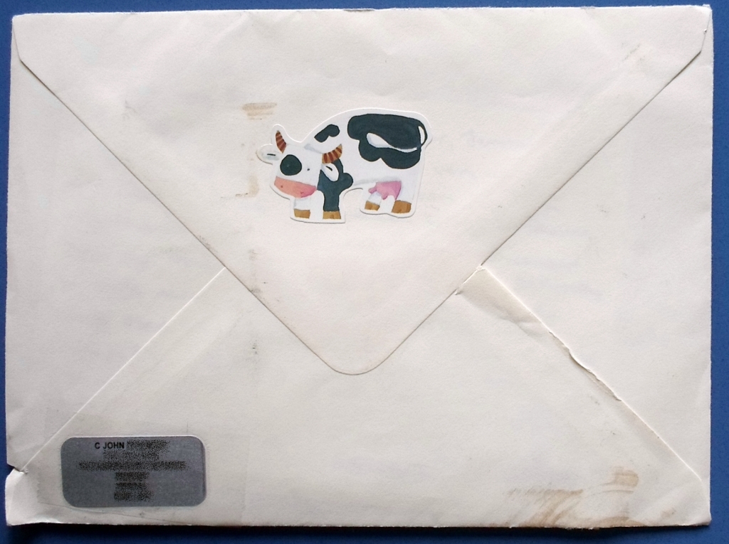 Mail Adventures: Cow Envelopes
