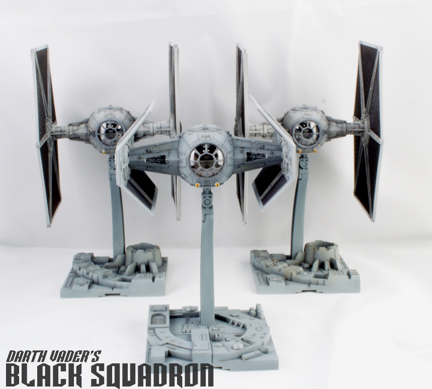 Orion Paintworks: Showcase: Bandai TIE Fighter & TIE/x1 Advanced
