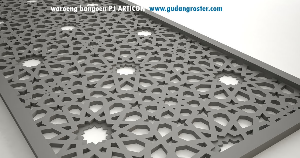 Top Inspirasi Roster Motif Islami