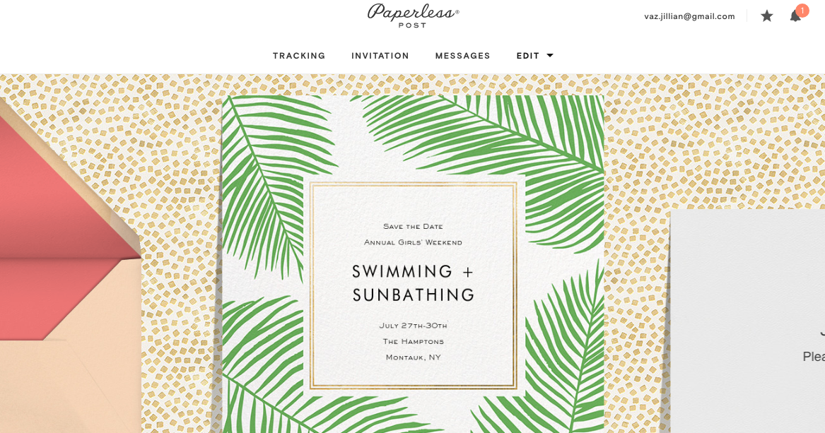 Save the Date with Paperless Post - jillian laura designs