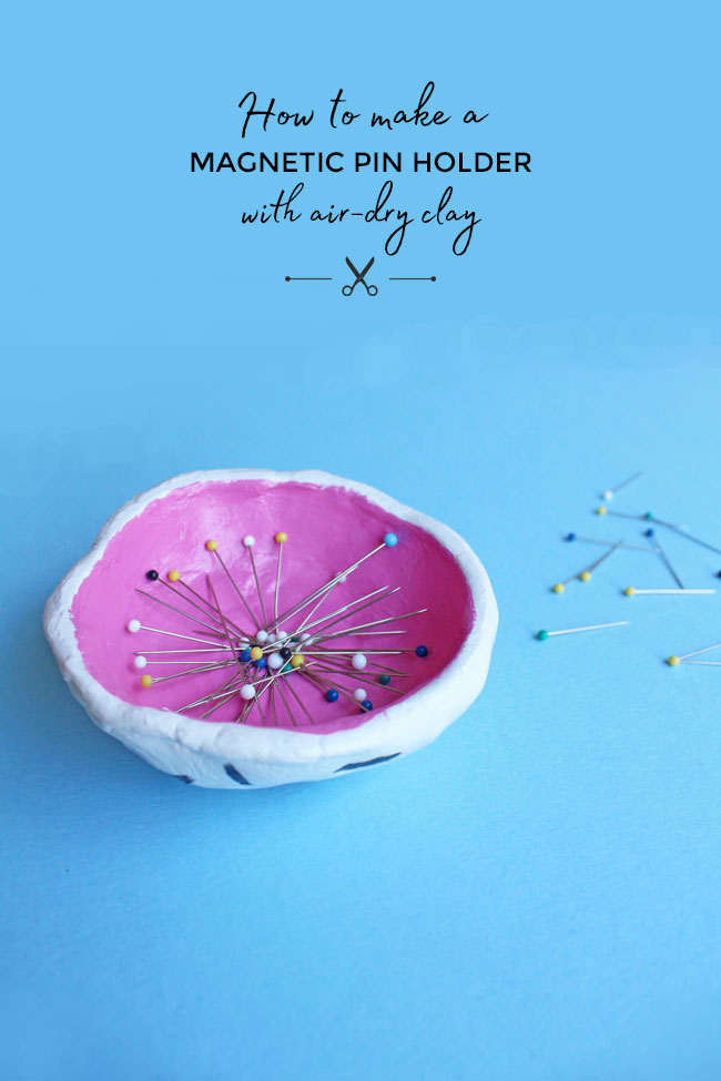 Tilly and the Buttons: How to Make a Magnetic Pin Holder (with Video!)