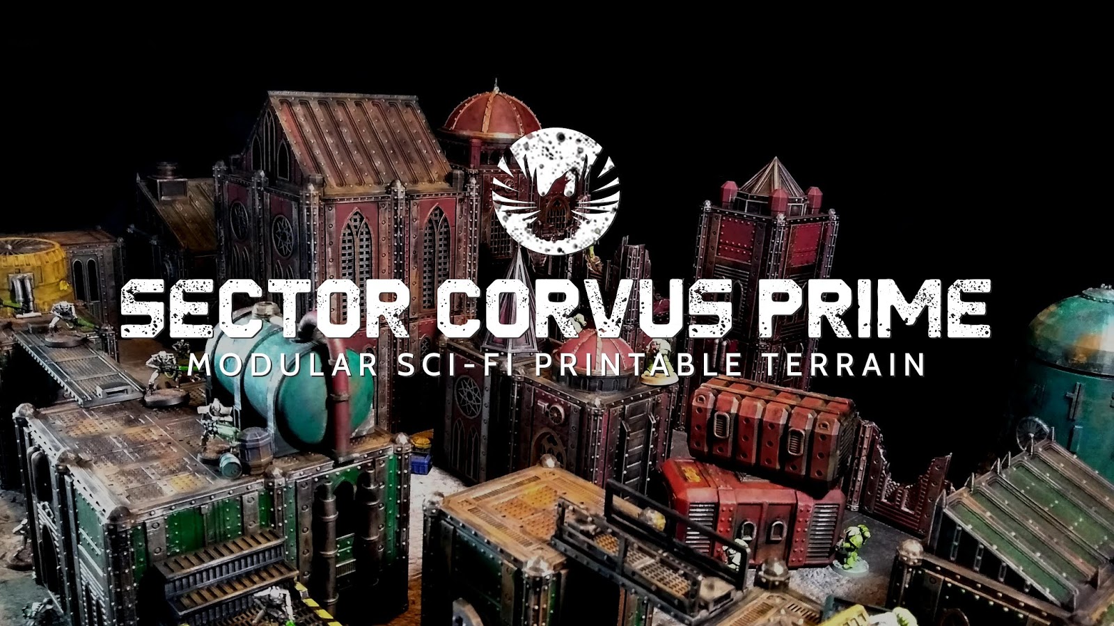 Wargame News and Terrain: Corvus Games Terrain: Sector Corvus Prime ...