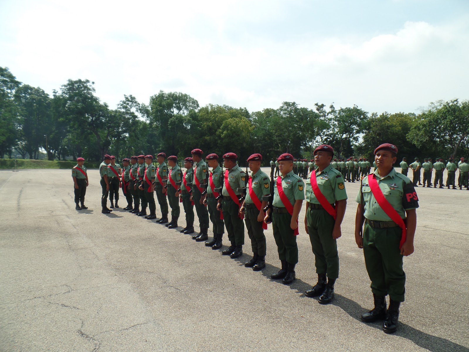 BATALION KE-8 REJIMEN RENJER DIRAJA (PARA): GALERI PASUKAN