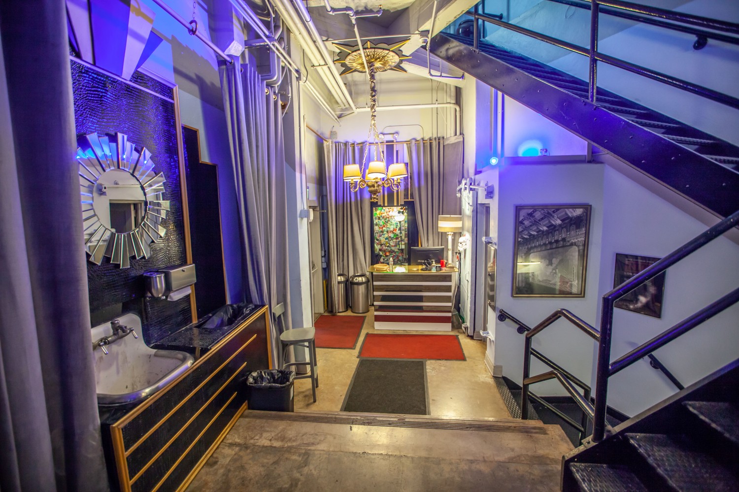 Los Angeles Theatres: Wiltern Theatre: backstage