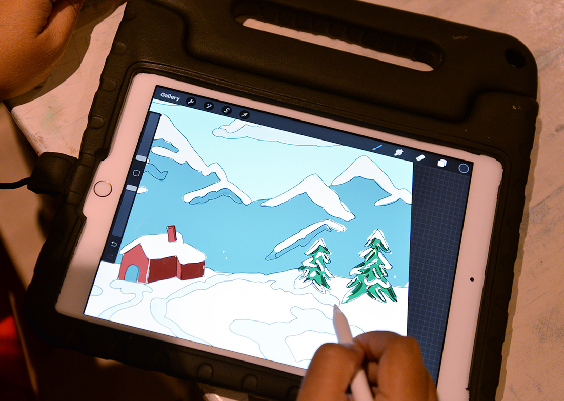 Paint By Numbers Printable For Christmas - Rambling Renovators