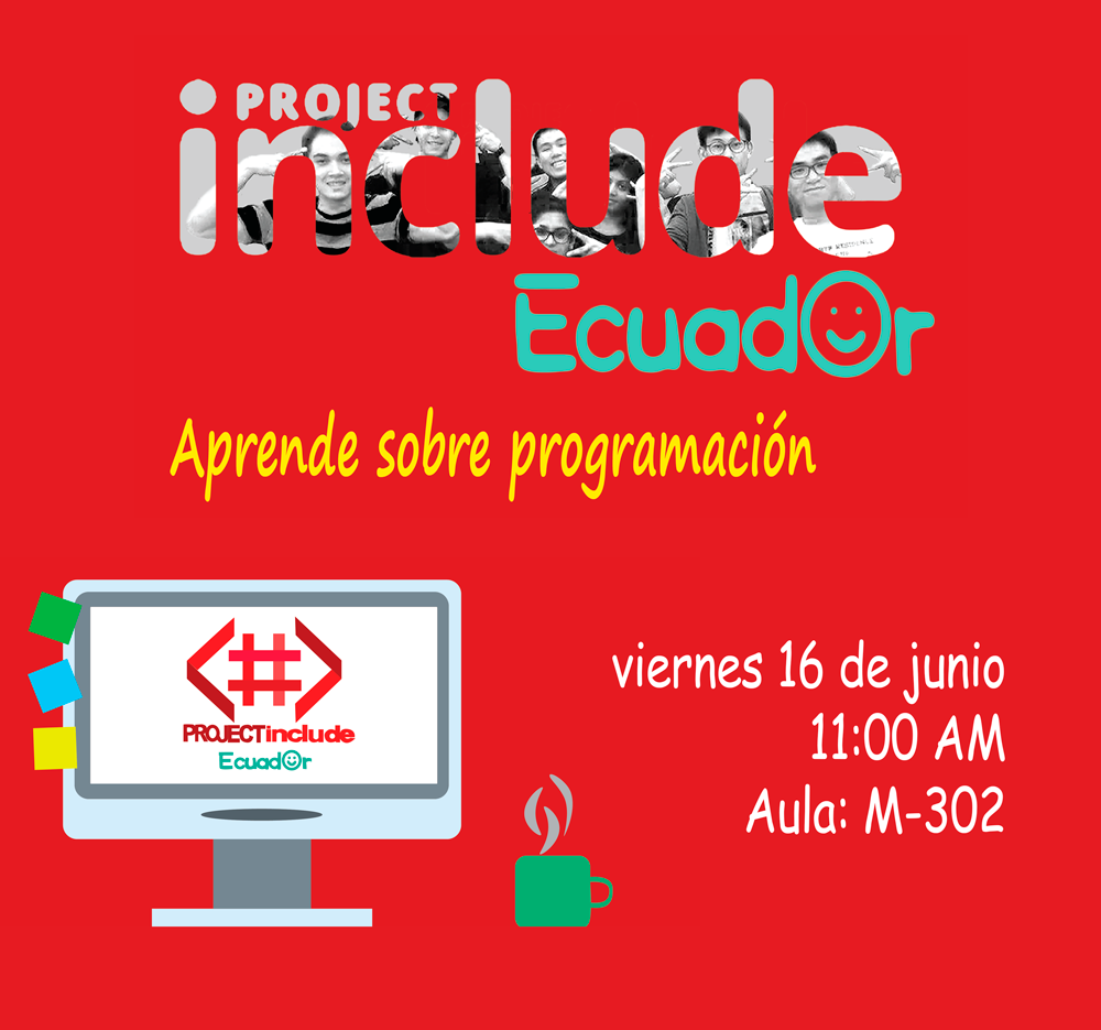Project Include Ecuador | Aprende sobre programación - Noticias USFQ