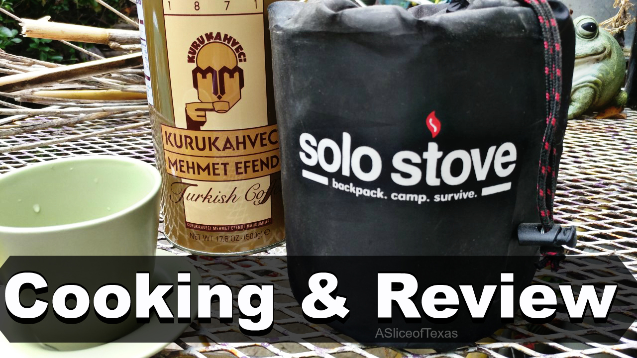 A Slice of Texas blog : SOLO STOVE TITAN - off grid cooking REVIEW