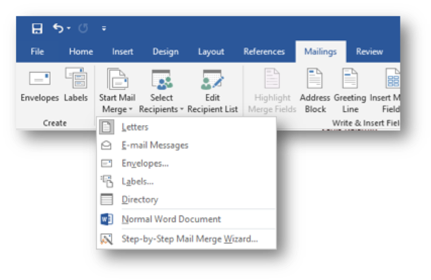 Membuat Mail Merge di Microsoft Word