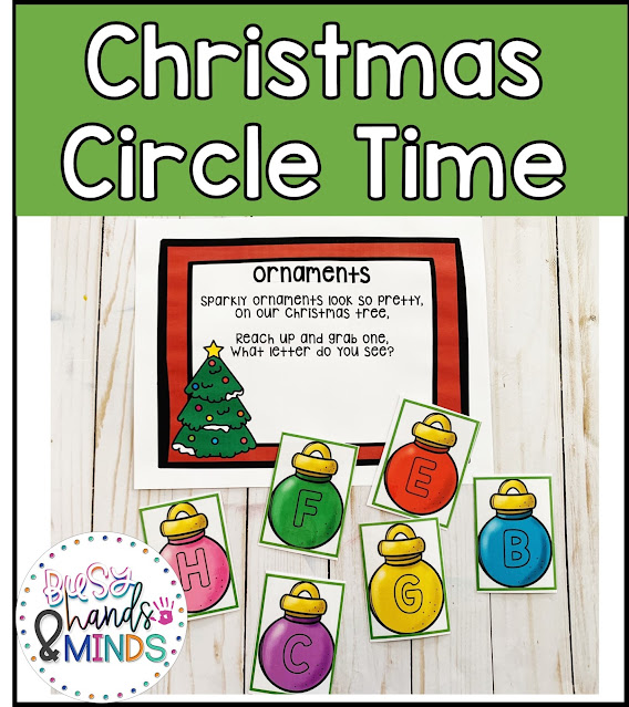 Christmas ABC Countdown- FREE- Preschool Pack | Busy Hands and Minds