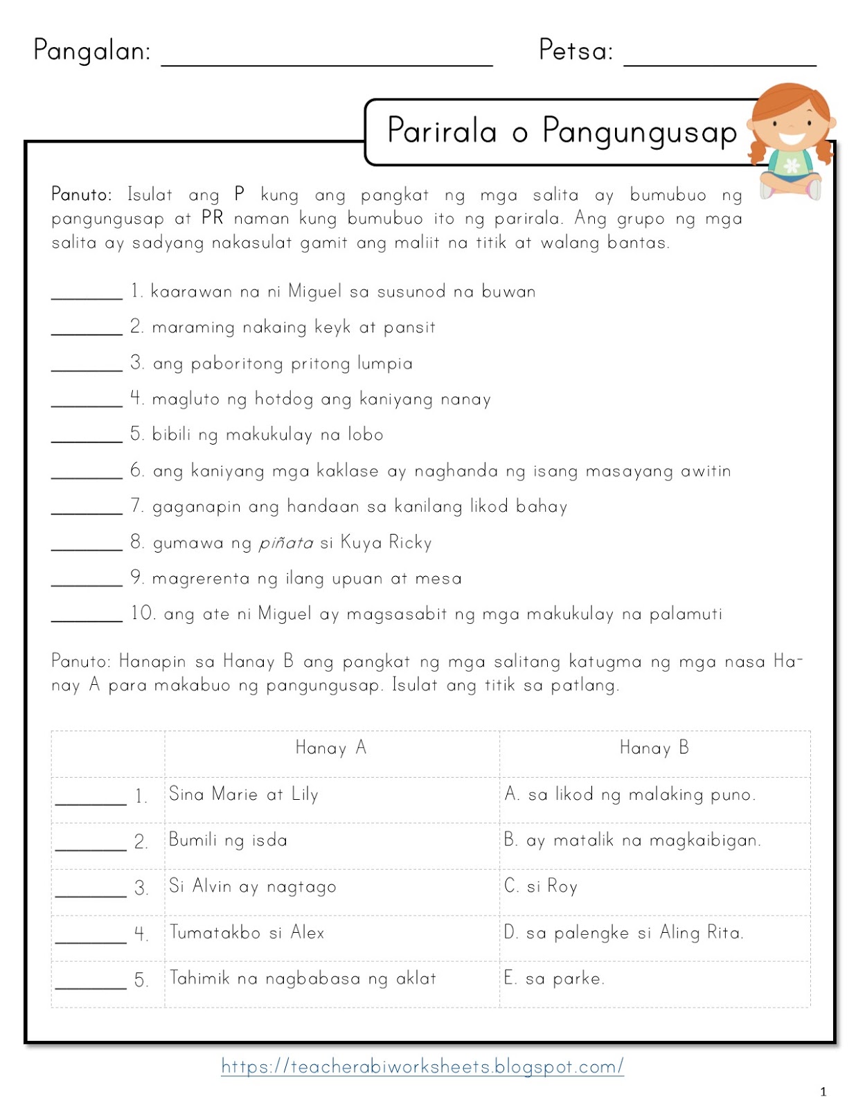 Salita Parirala Pangungusap Worksheet - vrogue.co Salita Parirala Pangungusap Worksheet - vrogue.co