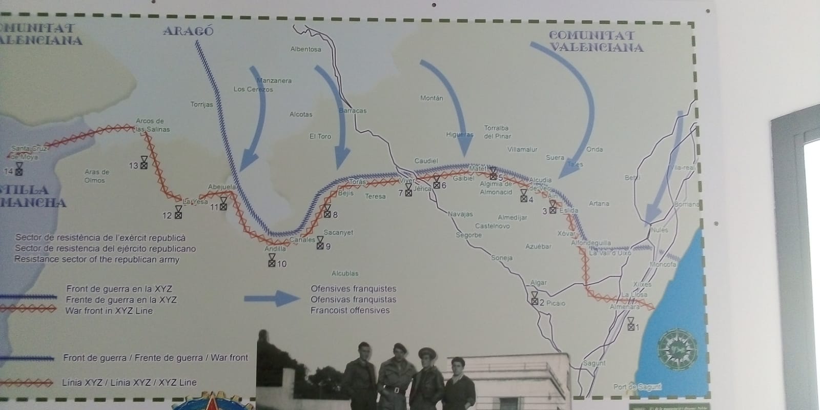 Espadàniques: El Centre d’Interpretació de la Línia XYZ d’Almenara