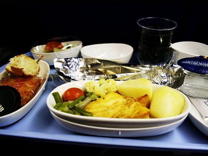 Comidas en las Aerolineas