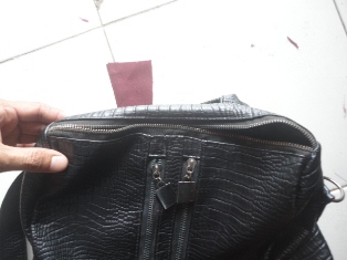 Tutorial permak, mengganti resleting tas yang rusak