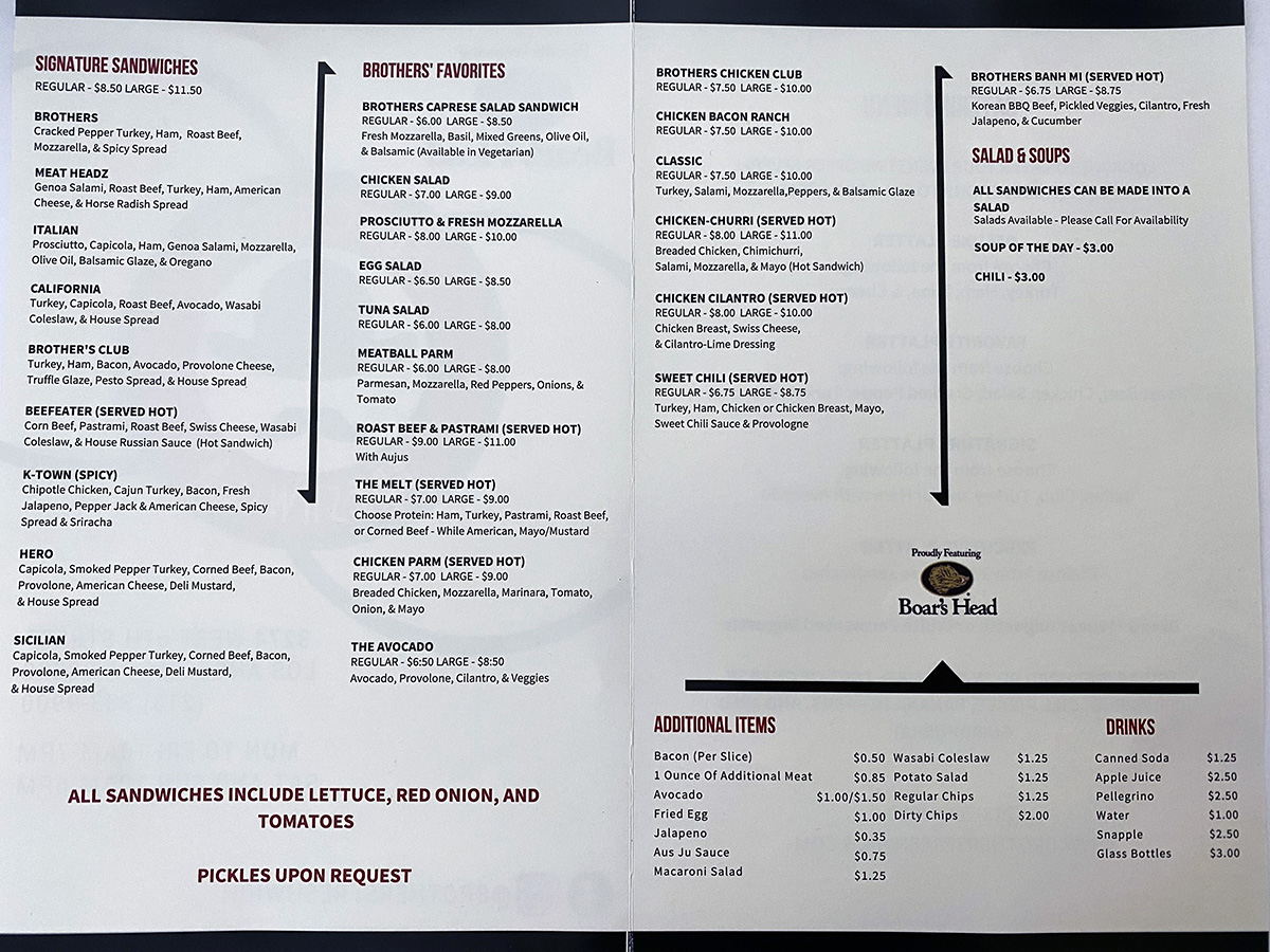 Brothers Freshwich - Koreatown - Vegas and Food