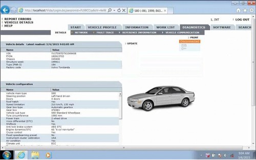 Volvo diagnostic software