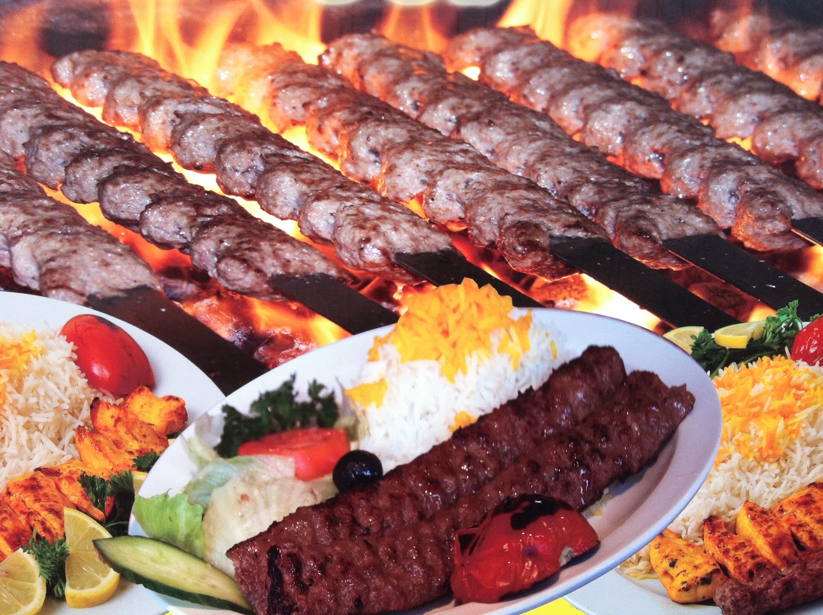 La mia cucina persiana: Kabab Kubideh - Spiedini di carne tritata alla ...