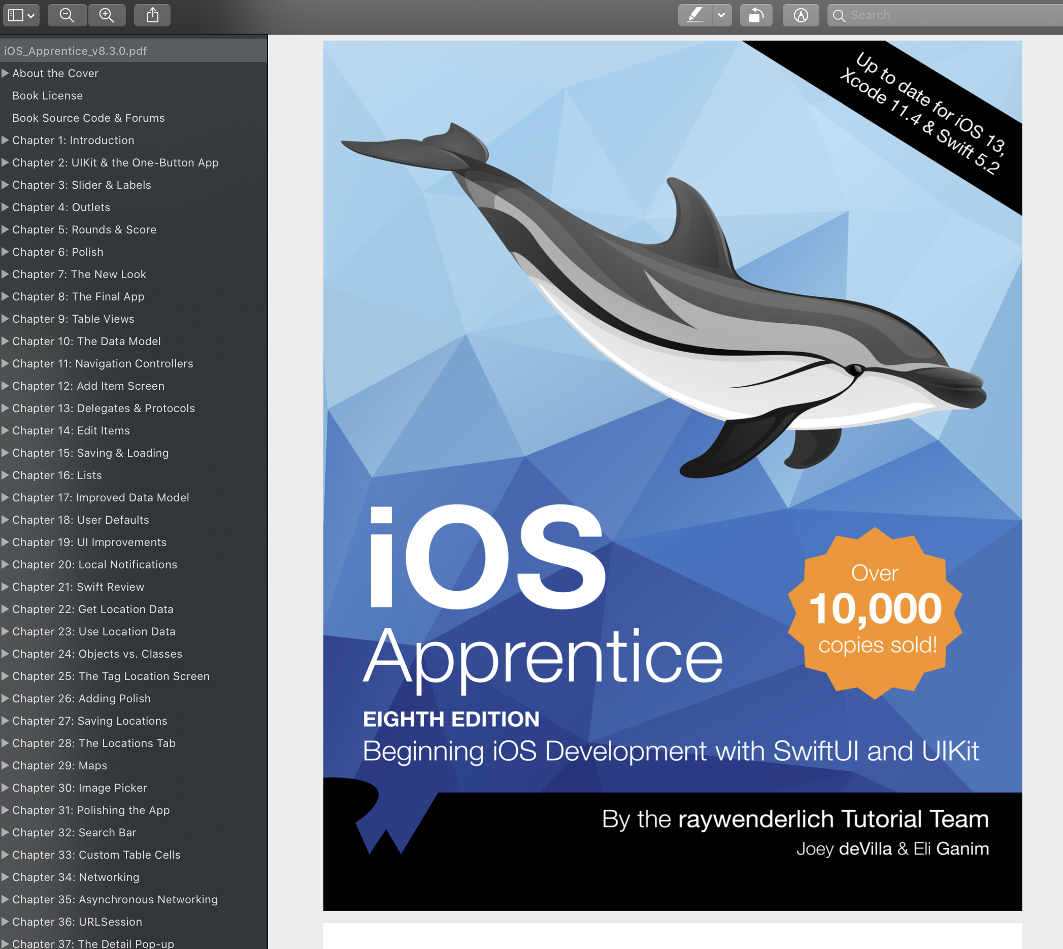 intro to app development with swift pdf