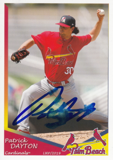 Daily Autograph: Patrick Dayton