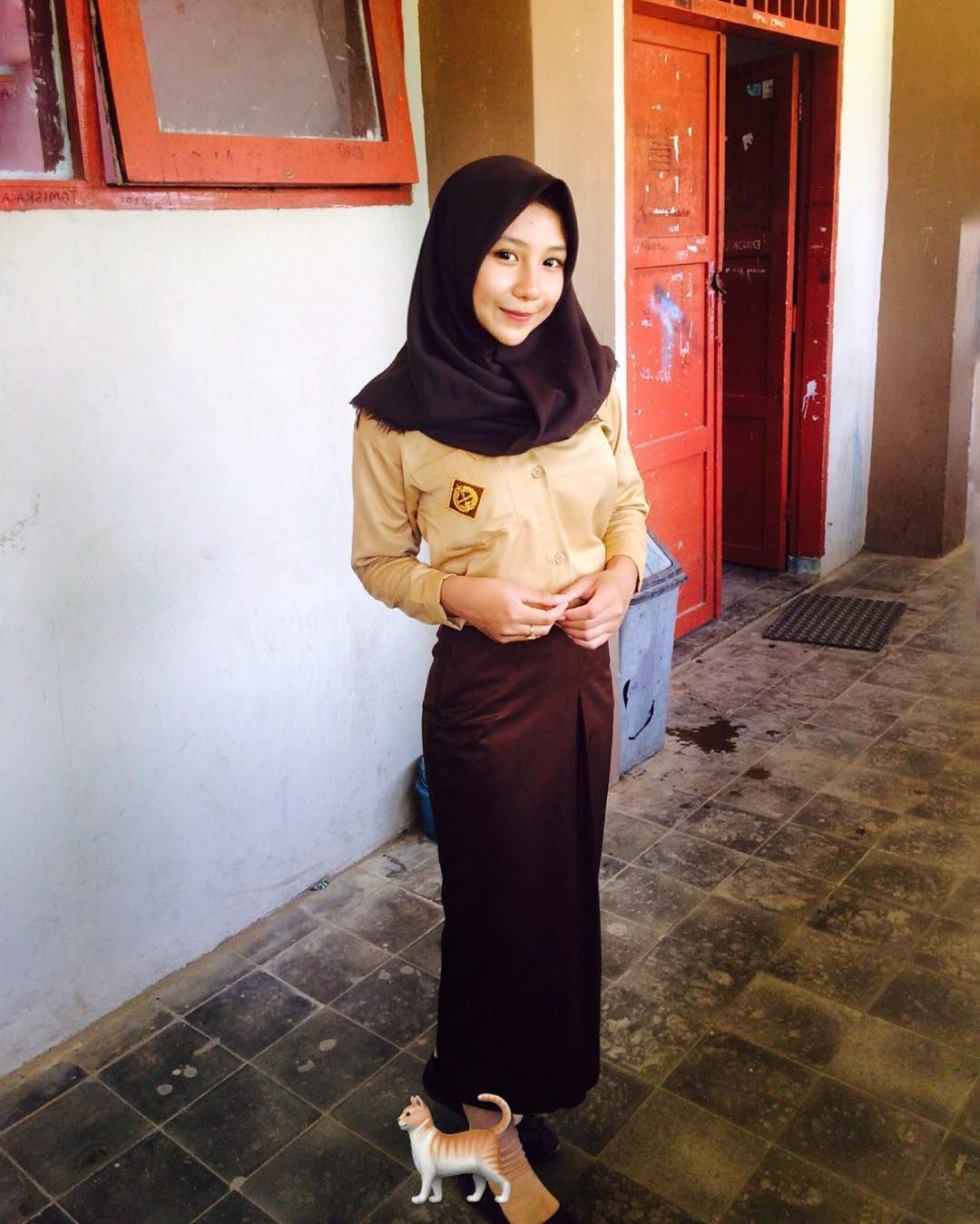 Video Cewek Abg SMA cantik semprot dimukanya