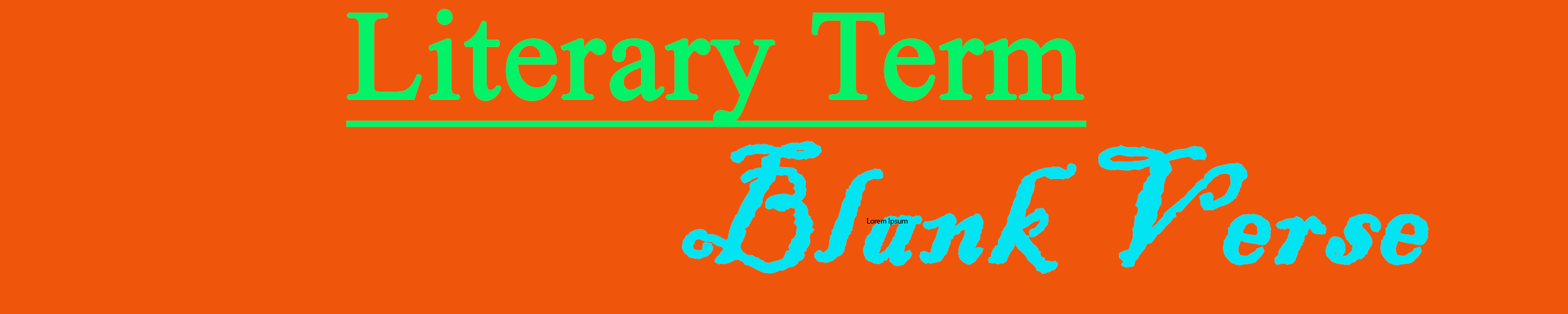 Blank Verse Literary Term Blank Verse Loser Ark blank-verse-literary-term-blank-verse-loser-ark