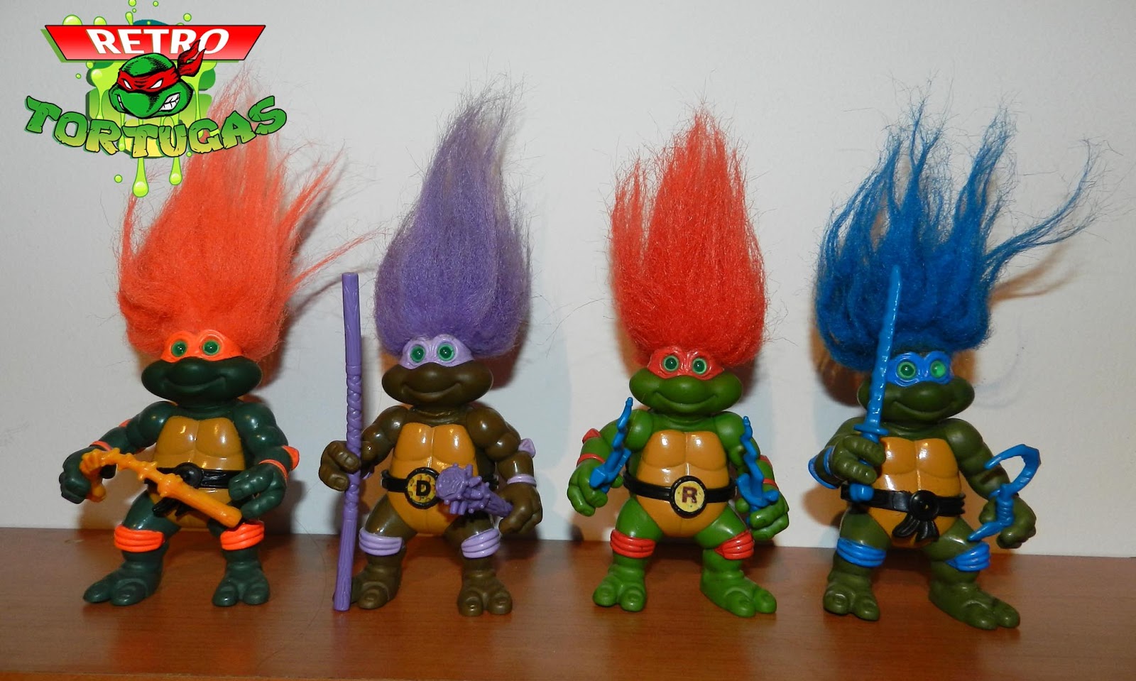 Retro Tortugas: MIS CUATRO TORTUGAS (TROLL TURTLES)