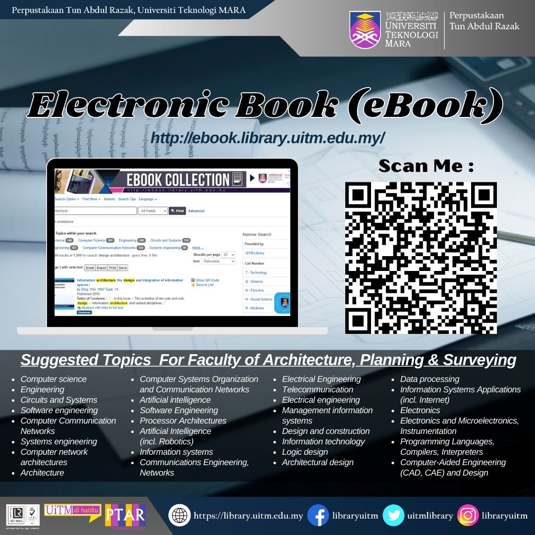 Discover our eResources on Faculty of Architecture, Planning and Surveying eBooks - Perpustakaan ...