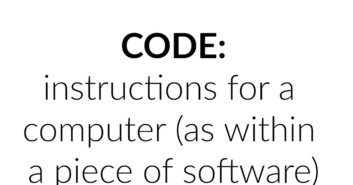 Six Sentence Story: Code