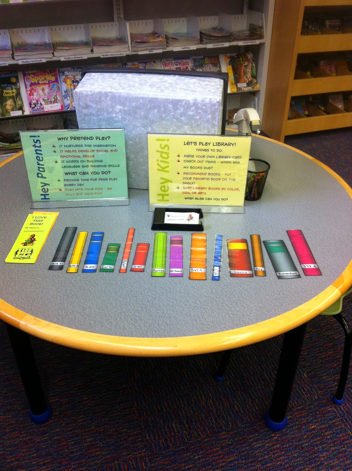 Library Village: Imagination Station! Let's Play "Library"!