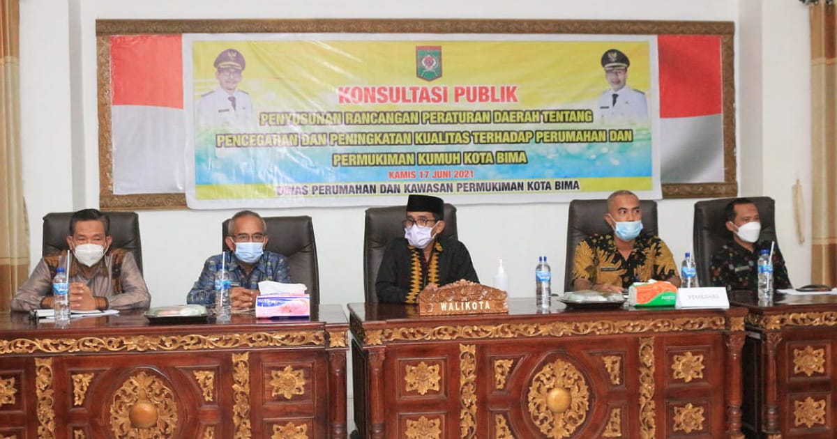 Walikota Bima Buka Rapat Konsultasi Publik Raperda Peningkatan Kualitas ... Walikota Bima Buka Rapat Konsultasi Publik Raperda Peningkatan Kualitas ...