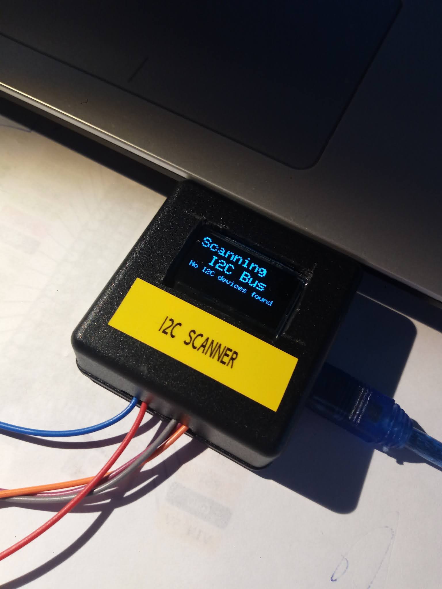 Arduino projects By Spike: I2C Device adres scanner
