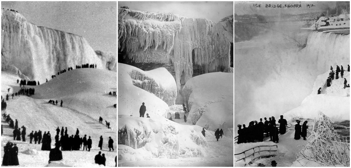 Frozen People In Ice