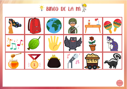 Rocioptsevilla: Bingo de la M