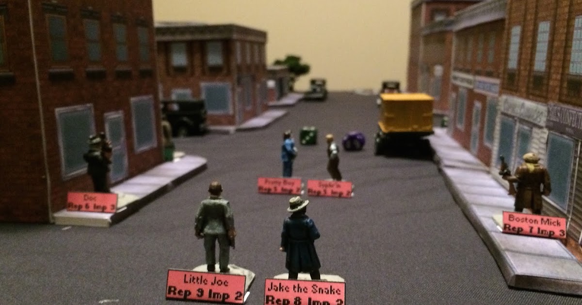 Bob's Miniature Wargaming Blog: Black Ops Gangsters